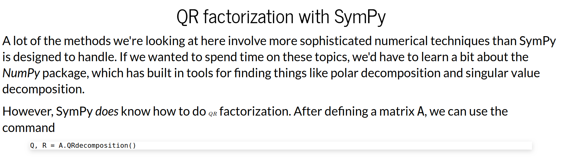 Sage cells in slideshows · Issue #1188 · PreTeXtBook/pretext · GitHub