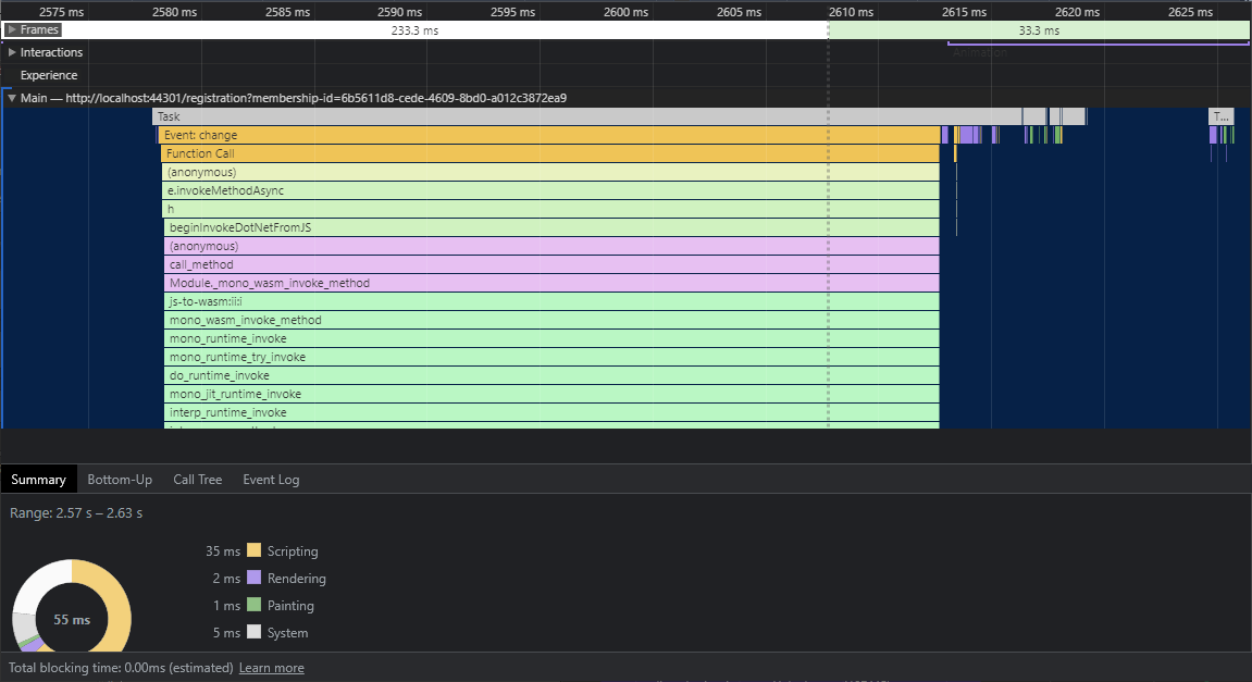 `invokeMethodAsync` 5x slower in Firefox compared to Edge or Chrome · Issue #39102 · dotnet ...