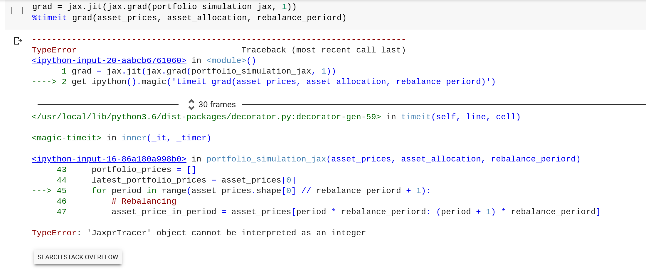 Jax is 50 times slower on my machine · Issue #2143 · jax-ml/jax · GitHub