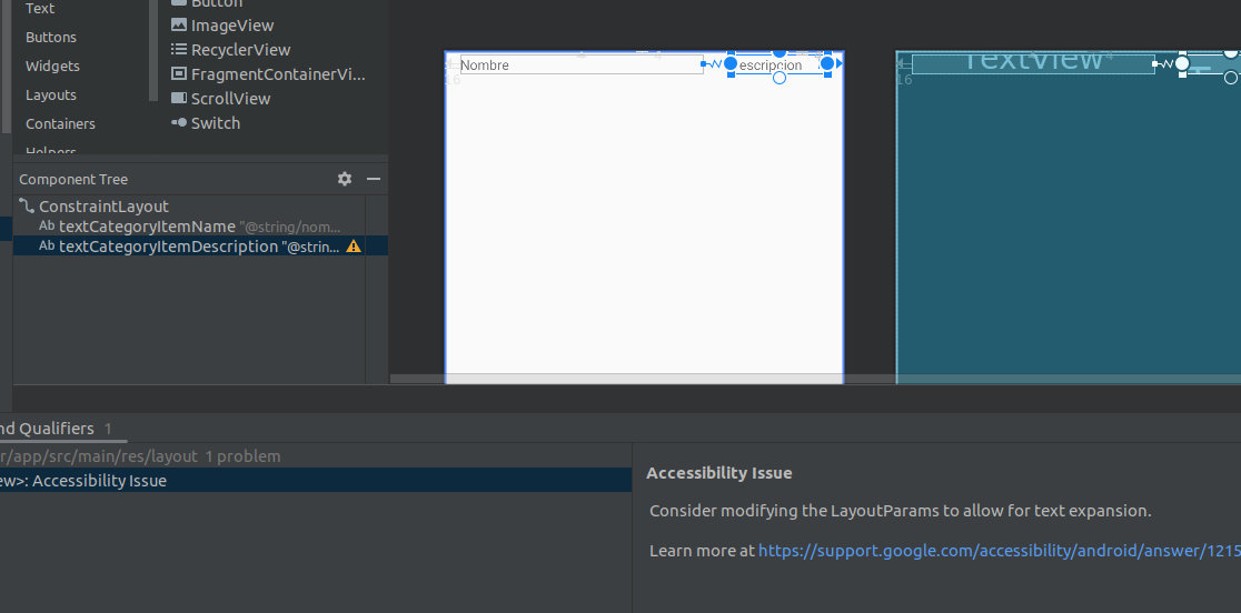 #TK153 Modificar layout params para permitir expansión del texto en category_list_item.xml ...