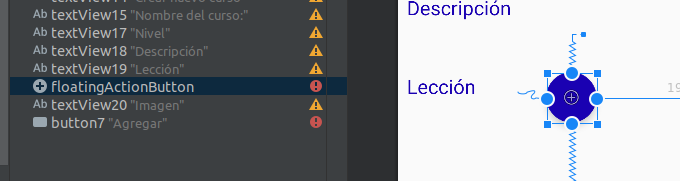 #TK156 Agregar speakable text al botón flotante en fragment_create ...
