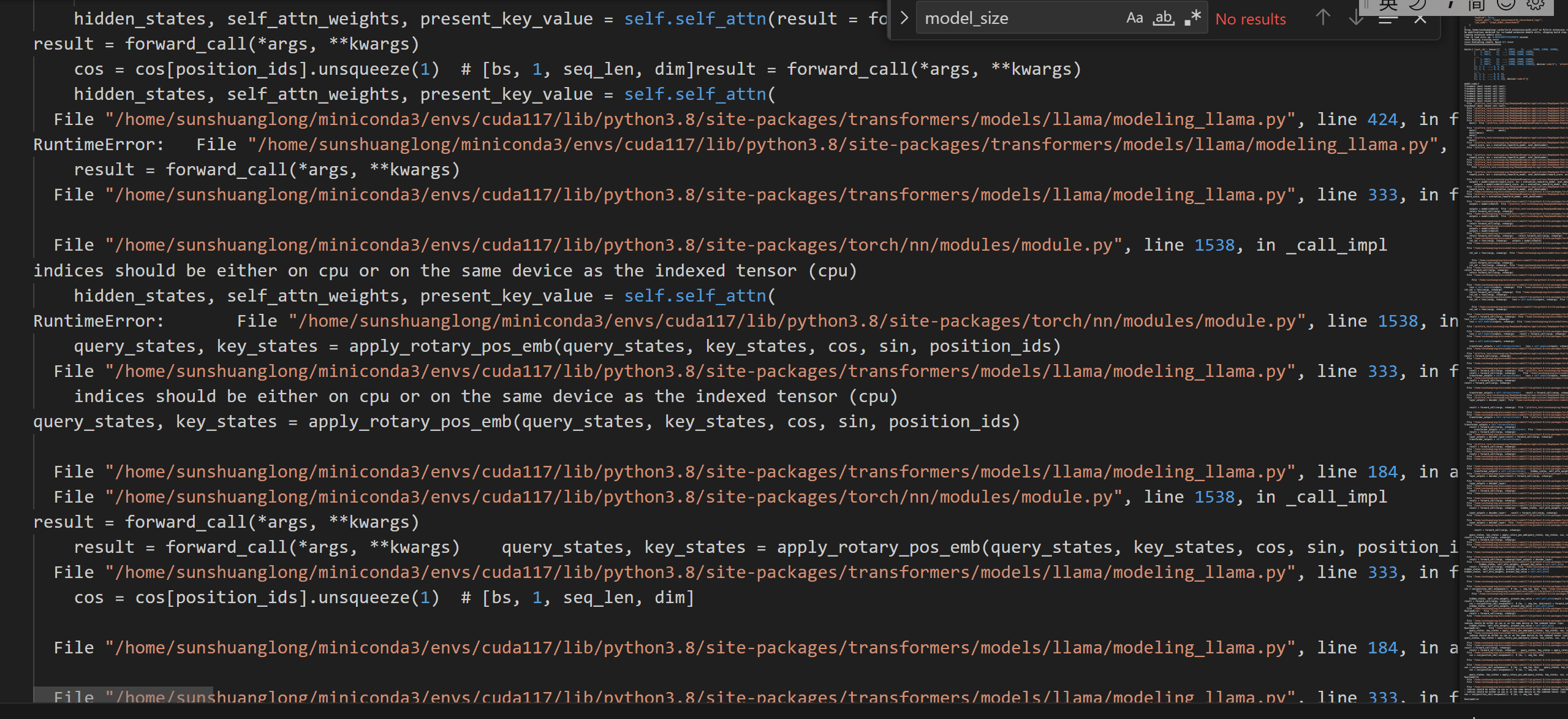 Indices Should Be Either On Cpu Or On The Same Device As The Indexed Tensor Cpu · Issue 743 