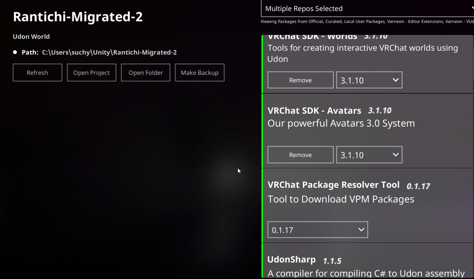 [BUG] Avatars Project migrated into Udon Project · Issue #22 · vrchat ...