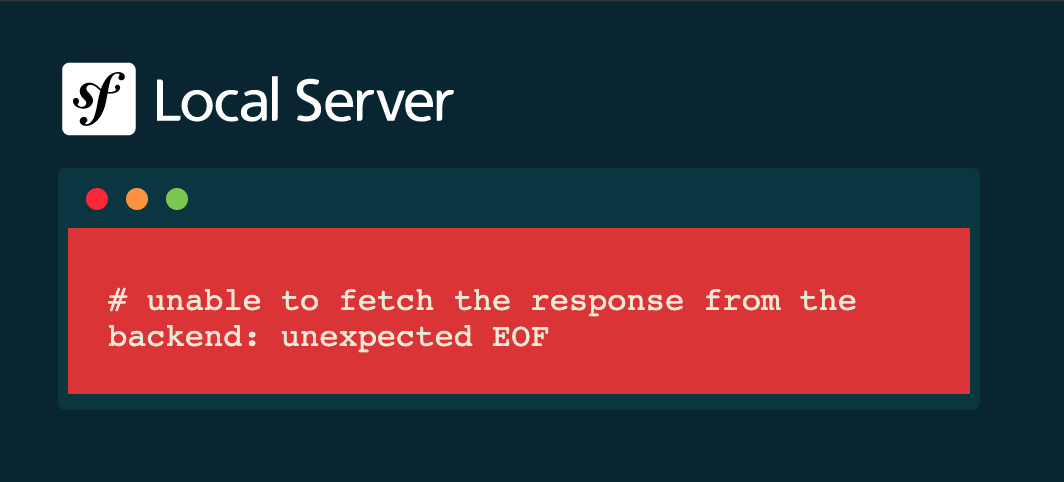 Symfony 4 3 Encode Password Failed Unable To Fetch The Response From The Backend Unexpected