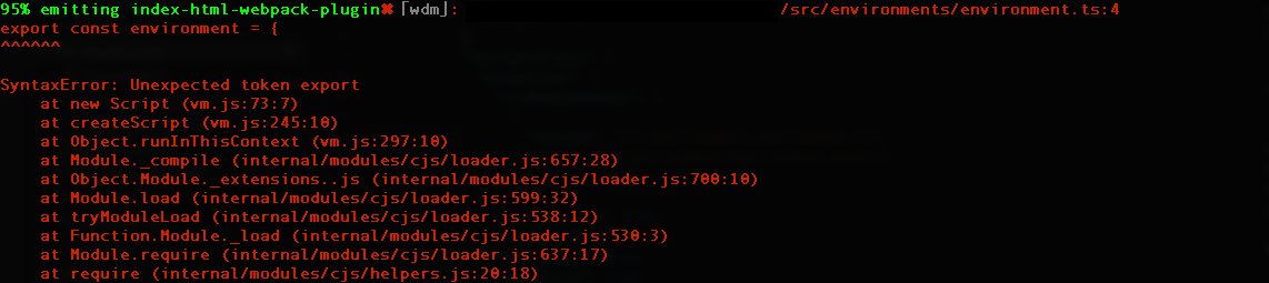 Getting environment info in customWebpackConfig. · Issue #681 · just-jeb/angular-builders · GitHub