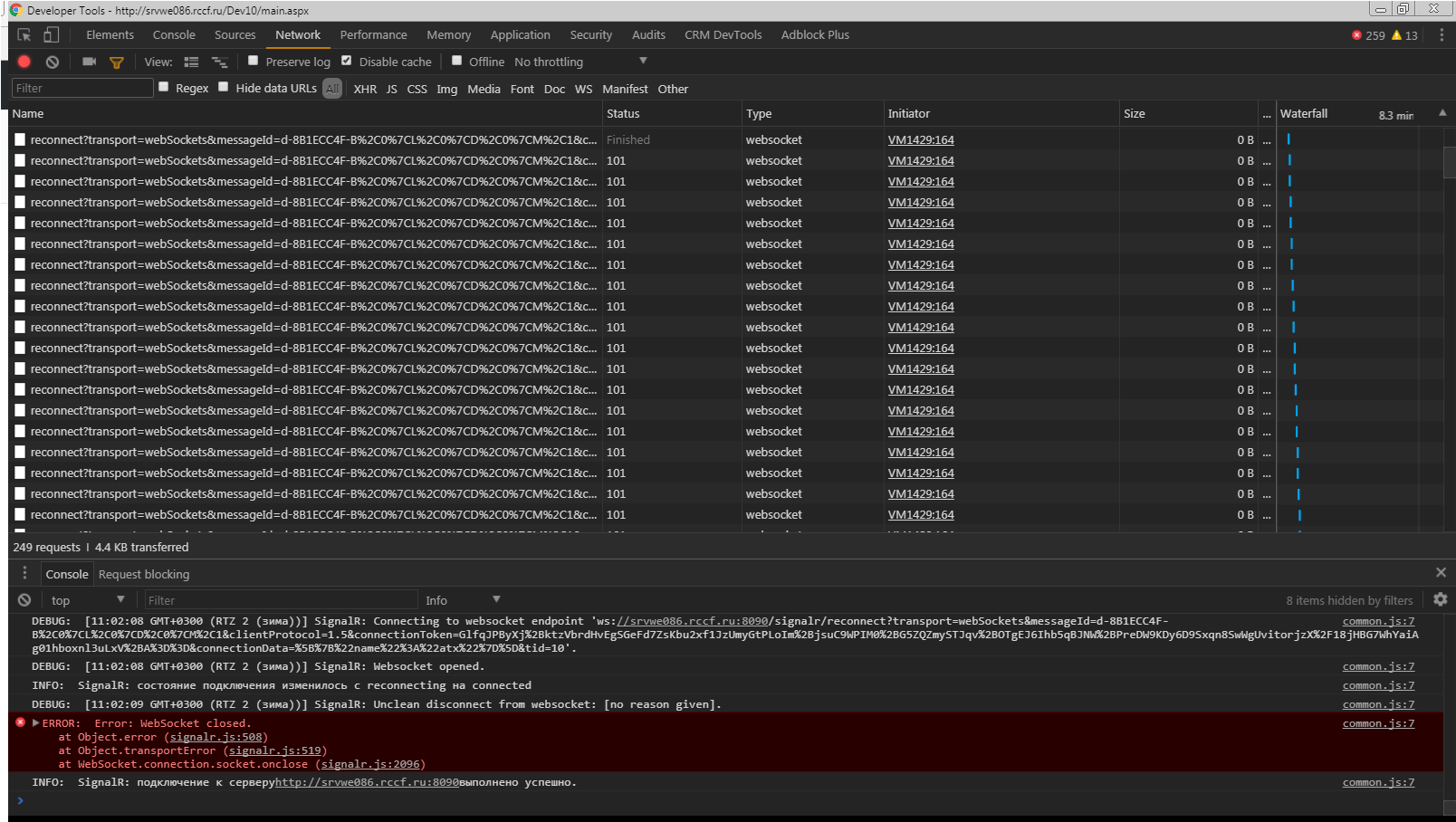 Signalr Reconnect Memory Leak · Issue 4032 · Signalr Signalr · Github