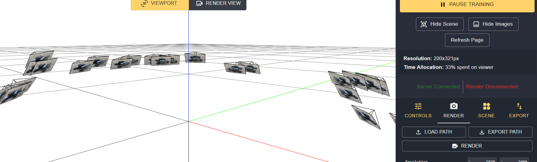 Render disconnected · Issue #1256 · nerfstudio-project/nerfstudio · GitHub