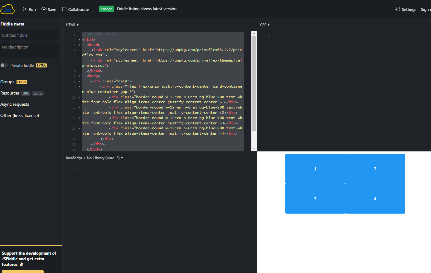 Gap has no effect / is not working · Issue #127 · primefaces/primeflex · GitHub