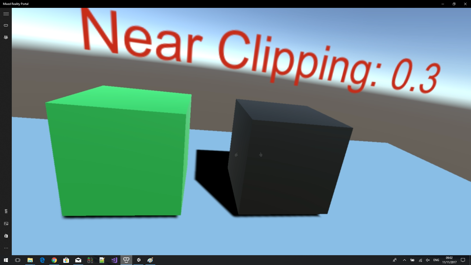 Flickering jagged edges for objects in opaque device · Issue #1327 · microsoft ...