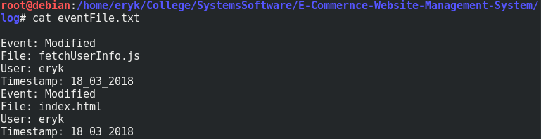 Github Ericszla E Commerce Website Management System