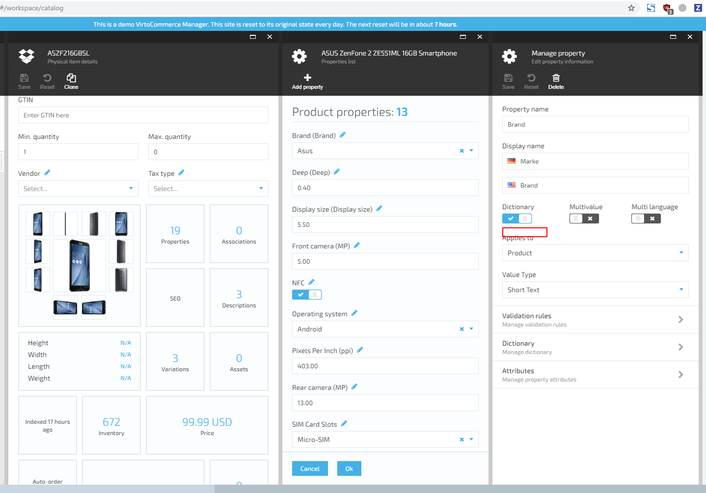Add bool IsHidden property to catalog property · Issue #215 · VirtoCommerce/vc-module-catalog ...