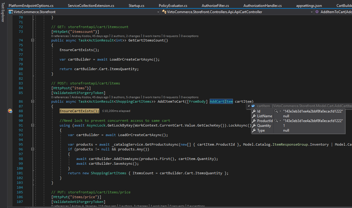 Cannot add any product to cart. · Issue #237 · VirtoCommerce/vc-storefront · GitHub