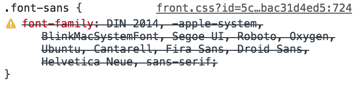Font-family declaration breaks with numbers · Issue #252 · tailwindlabs/tailwindcss · GitHub