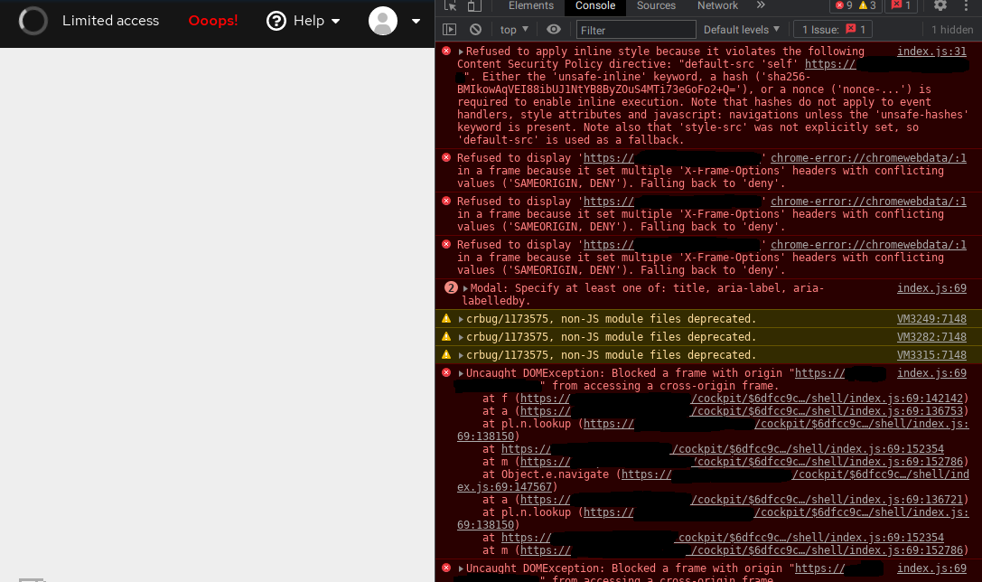 Cockpit Does Not Load Js And Css Resources While Accessing From External Domain · Issue 16121