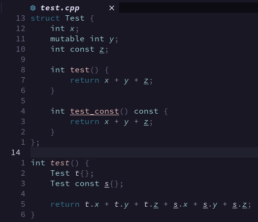 Semantic highlighting: `readonly` should depend on context · Issue #1585 · clangd/clangd · GitHub