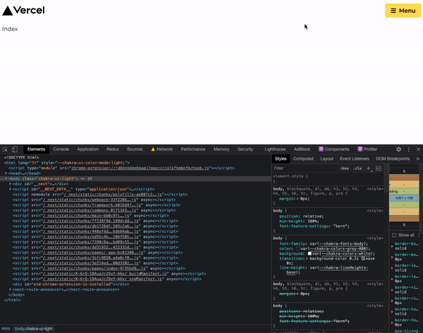 Styles unsyncing (?) with NextJS · Issue #3776 · chakra-ui/chakra-ui · GitHub