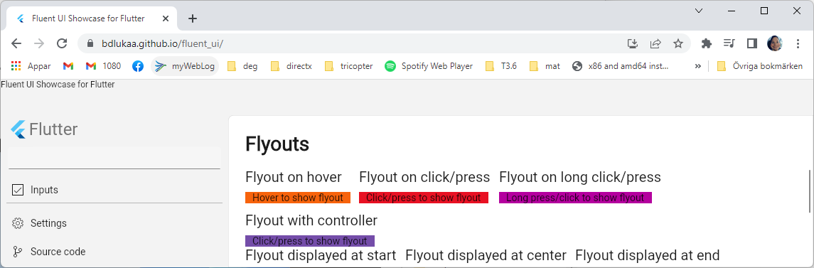 🐛 Flyout breaks when child is close to window bottom · Issue #348 · bdlukaa/fluent_ui · GitHub