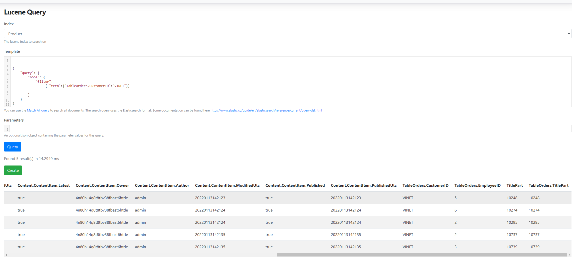 Lucene query cannot filter custom fields · Issue #11954 · OrchardCMS/OrchardCore · GitHub