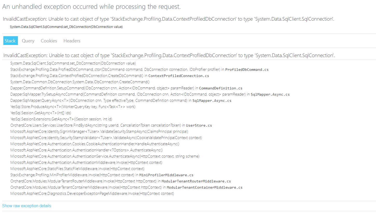 Invalidcastexception Unable To Cast Object Of Type