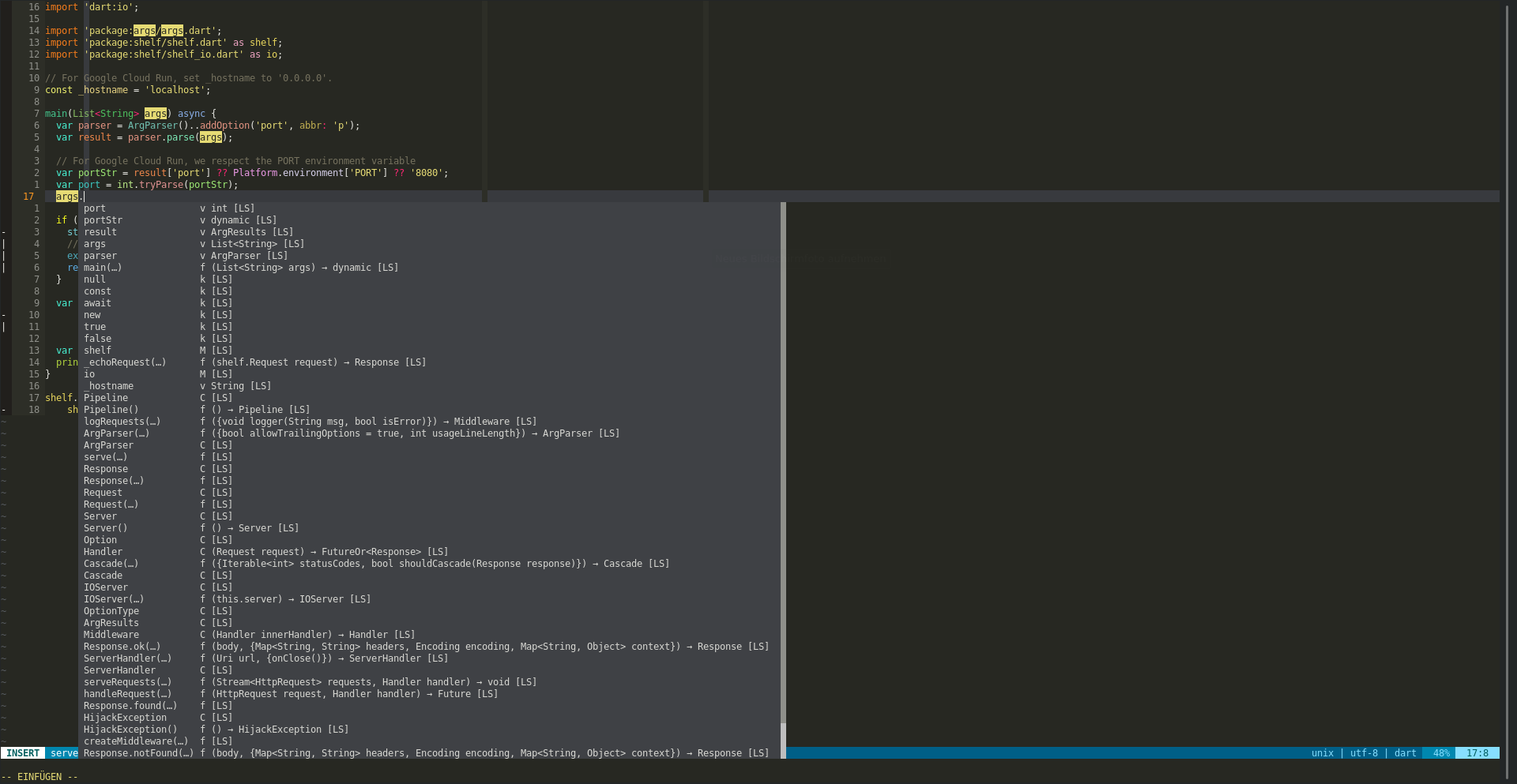 Dart: Missing completions · Issue #1353 · neoclide/coc.nvim · GitHub