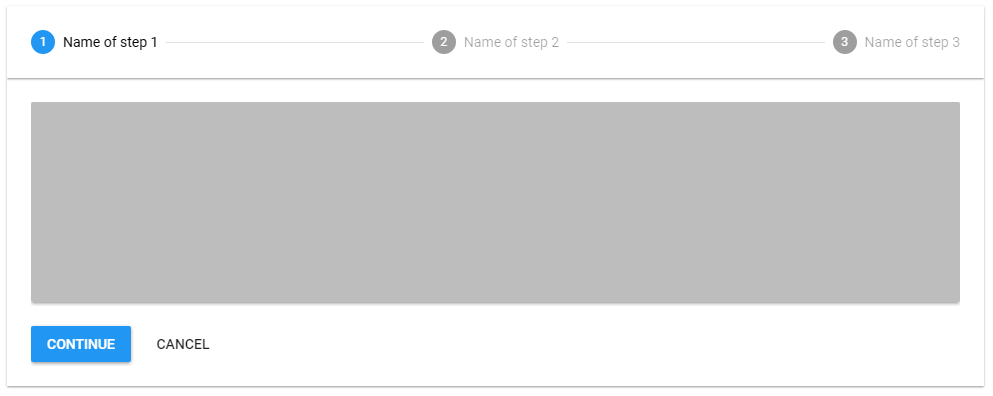 [Enhancement] Stepper style should match to Material Specs · Issue ...