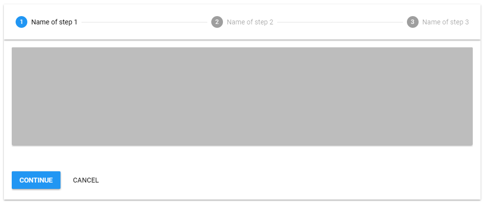 [Enhancement] Stepper style should match to Material Specs · Issue ...