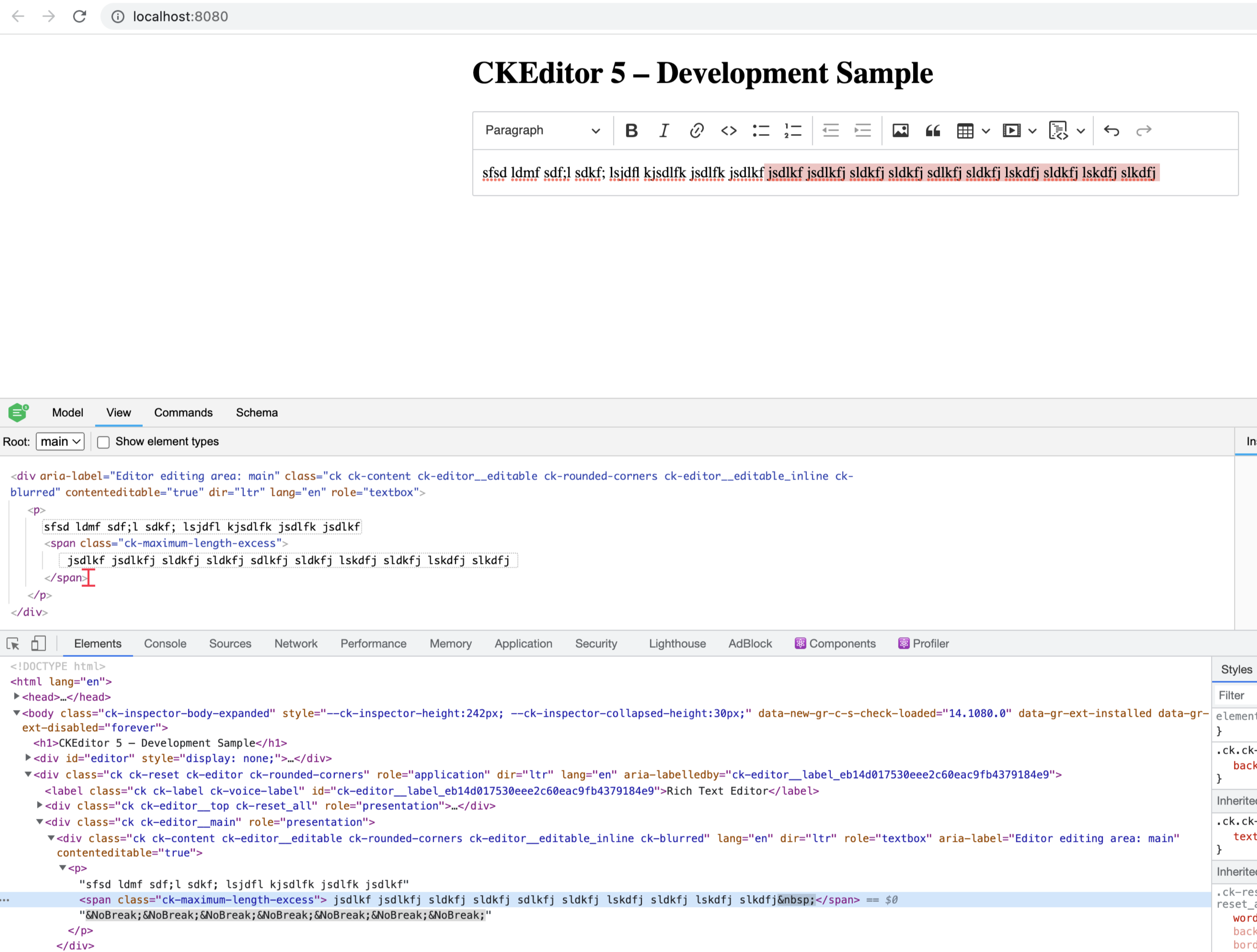 Allow keeping a selection inside a marker highlight · Issue #12514 · ckeditor/ckeditor5 · GitHub