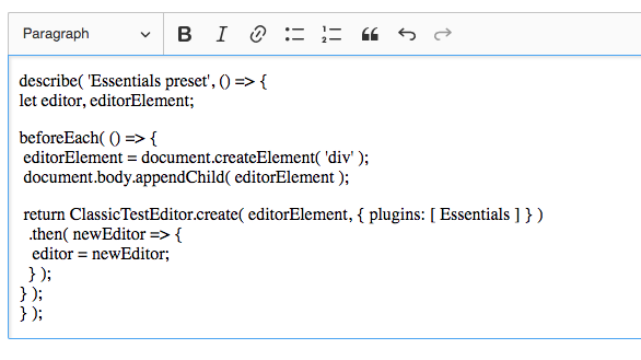 Convert tab characters to 4 spaces when pasting a plain text? · Issue #2678 · ckeditor/ckeditor5 ...