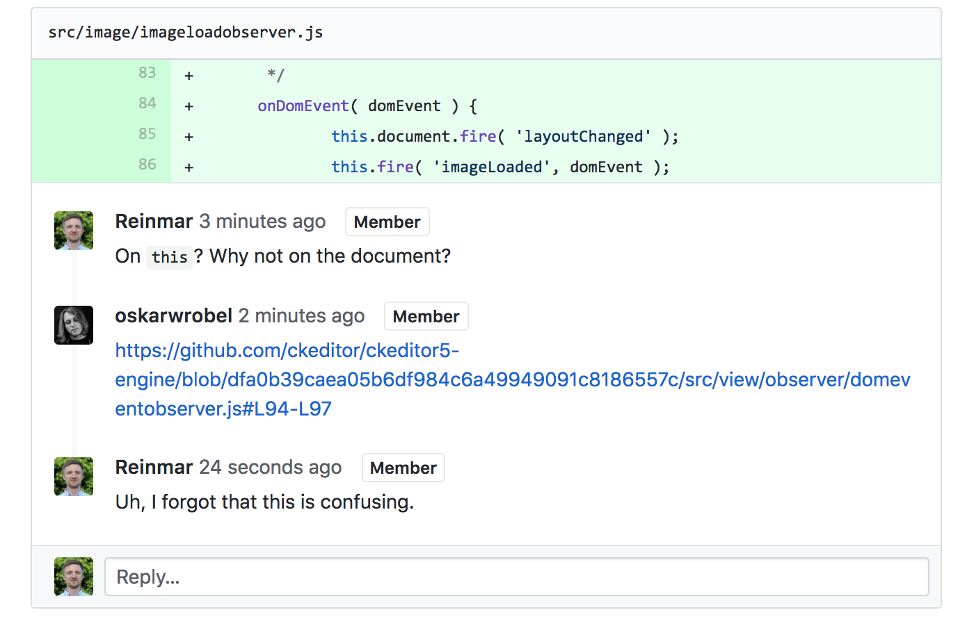 Rename Observer#fire() to less confusing Observer#fireOnDocument() · Issue #4369 · ckeditor ...