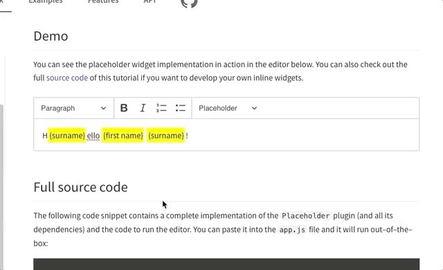 [Docs] Fake selection container breaks styling · Issue #1730 · ckeditor ...