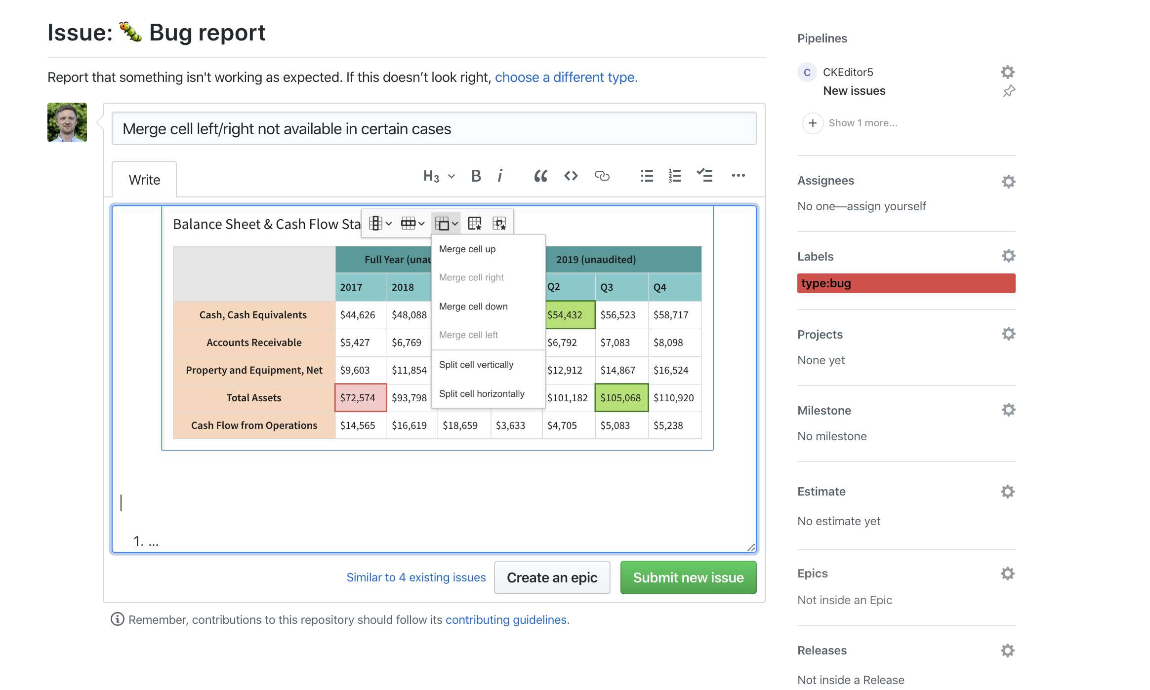 Avoid having vertical scrollbars · Issue #20 · ckeditor/github-writer · GitHub