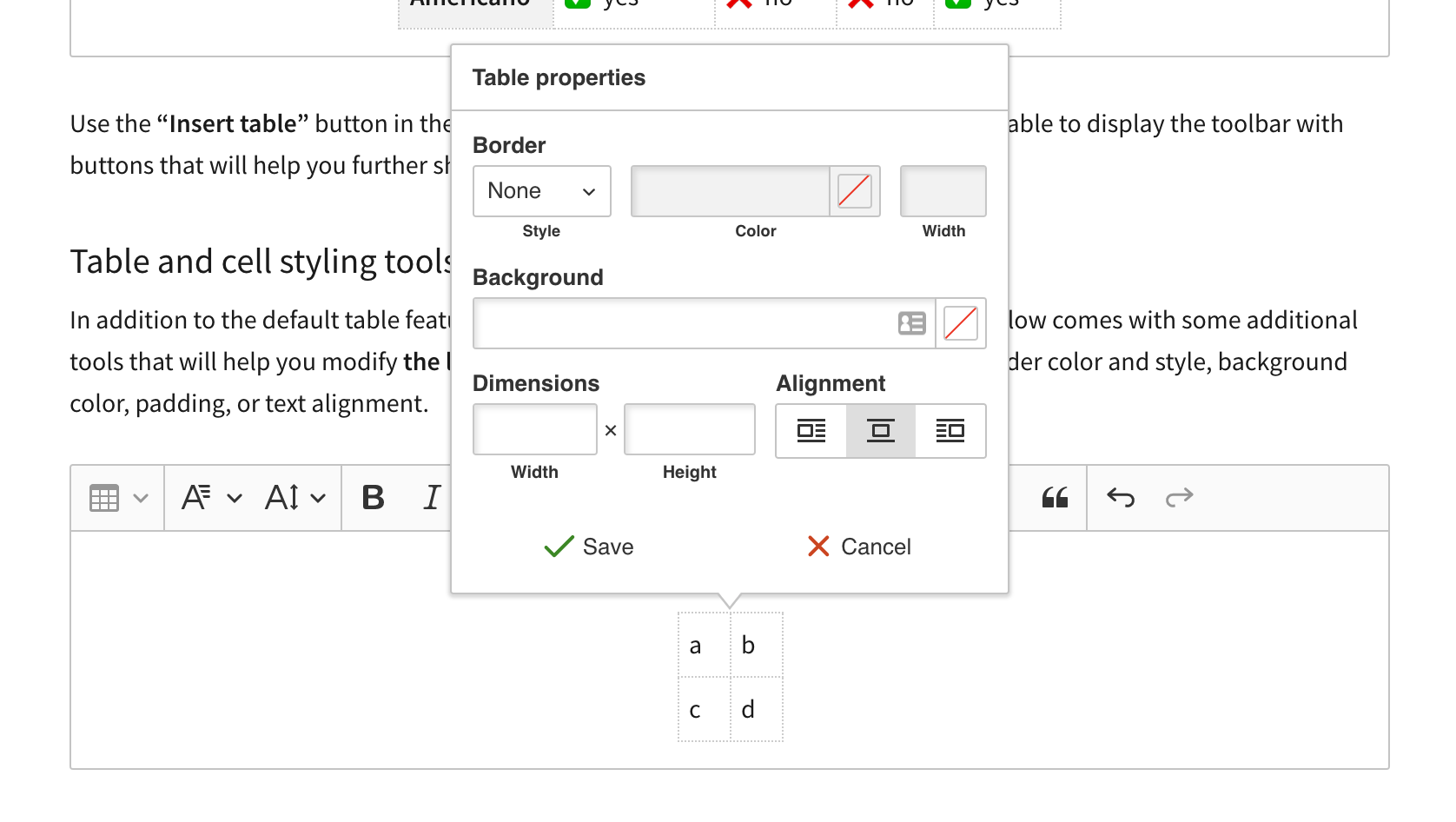 How To Make Table Border none Setting Work Issue 6841 Ckeditor