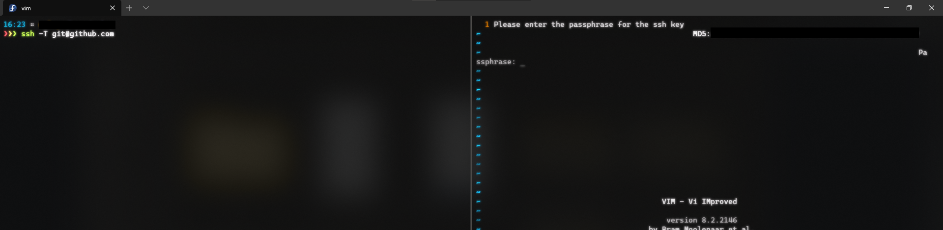 Passphrase Prompt For Pinentry Is Not Displayed On The Same Tabpane · Issue 8796 · Microsoft 