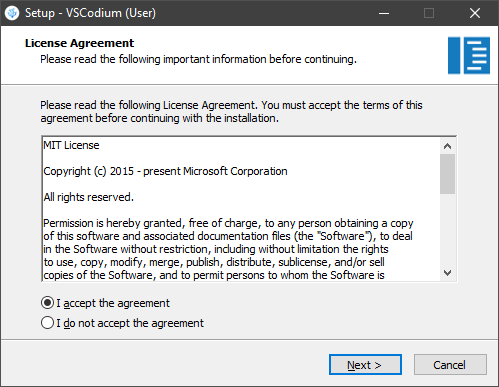 VSCodium installer for Windows uses default code-icon · Issue #285 · VSCodium/vscodium · GitHub