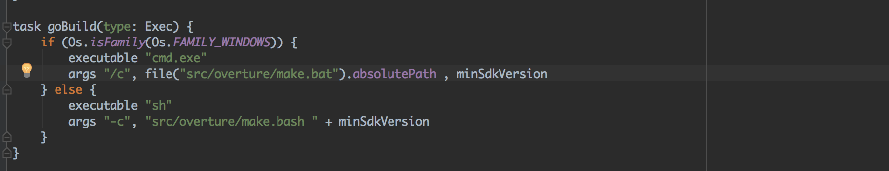 When run task ,build failed · Issue #1876 · shadowsocks/shadowsocks-android · GitHub
