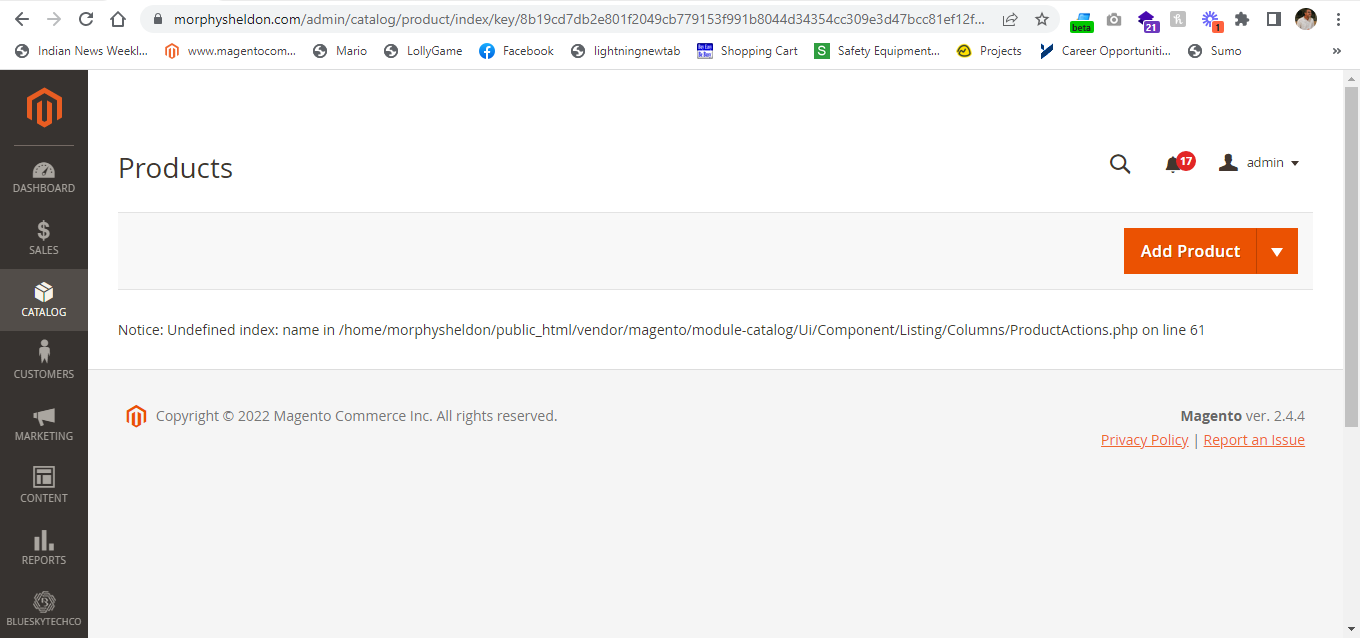 Something went wrong with processing the default view and we have restored the filter to its ...