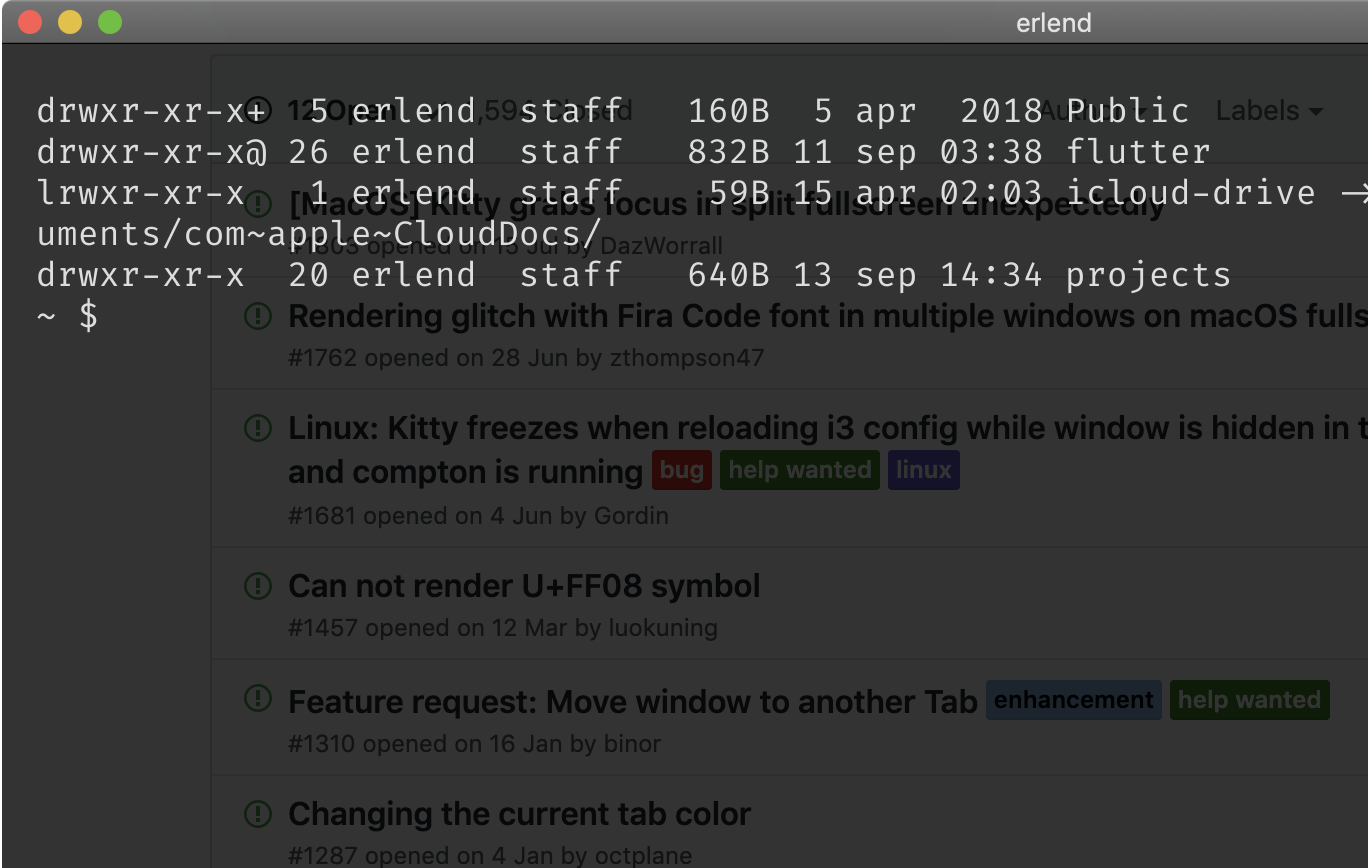 Scroll position after resize window · Issue #1972 · kovidgoyal/kitty ...