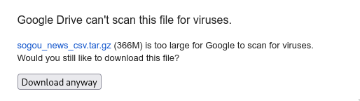 Getting `headers don't contain content-disposition` error when downloading data from Google ...