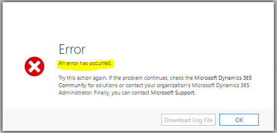 Message not displayed · Issue #182 · MicrosoftDocs/dynamics-365 ...