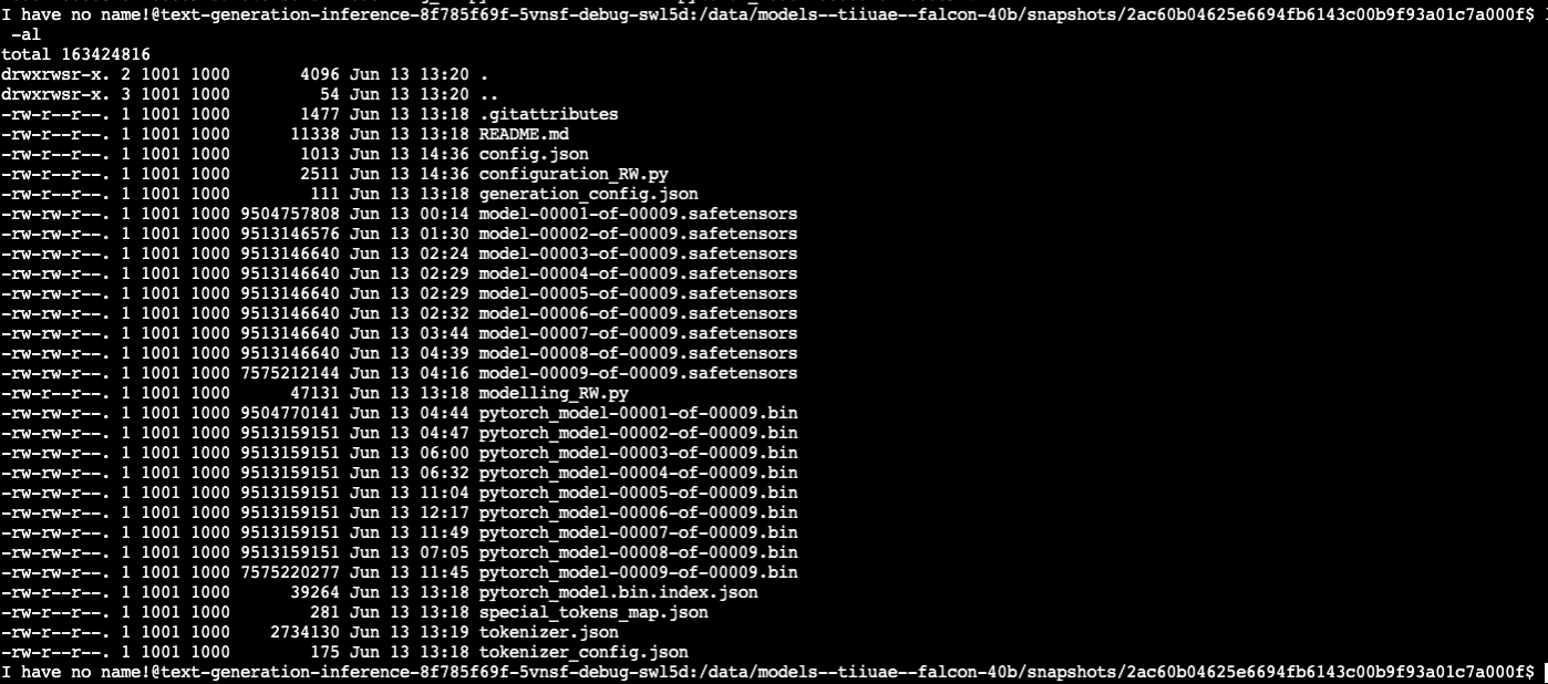 Using a model of type RefinedWeb to instantiate a model of type ...