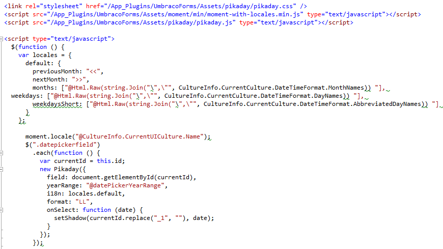 Date picker incorrectly sets moment.locale · Issue #70 · umbraco/Umbraco.Forms.Issues · GitHub