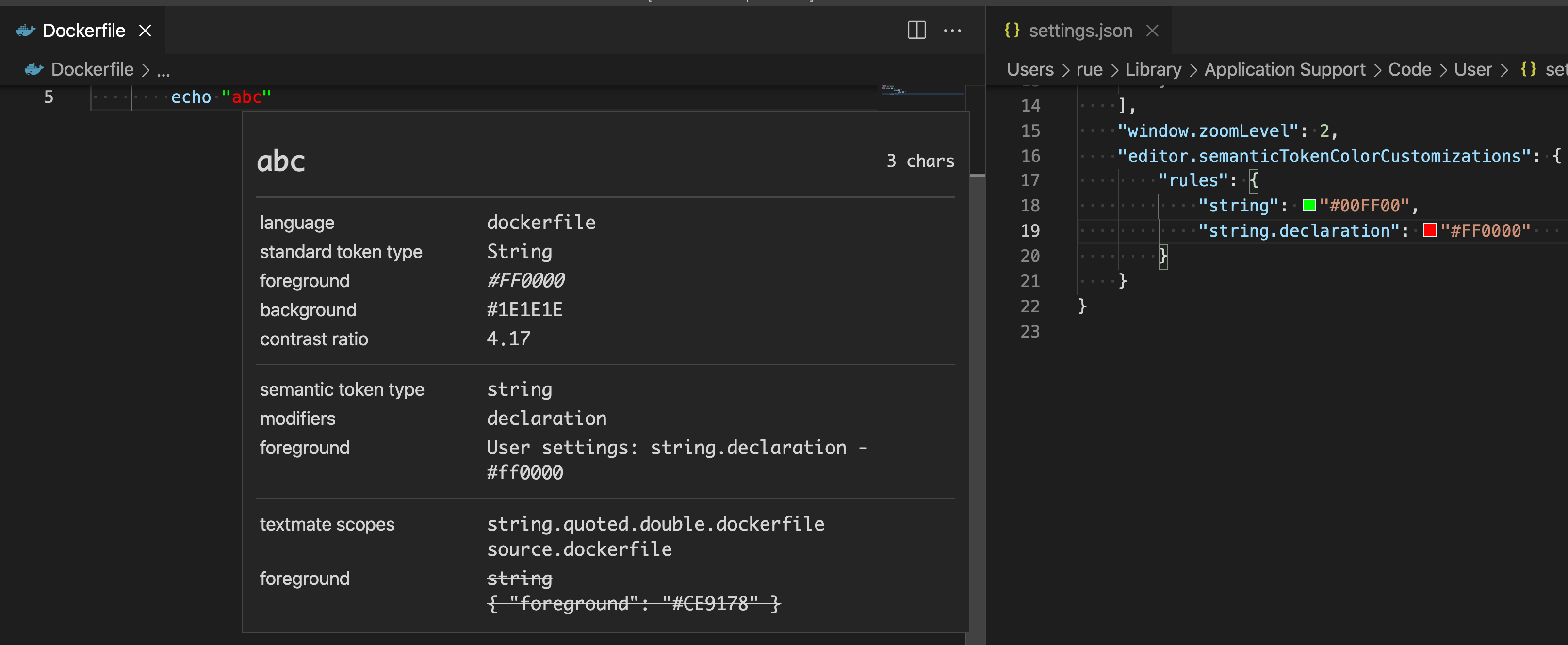 Semantic tokens for formatting directives in strings · Issue #1281 · microsoft/language-server ...