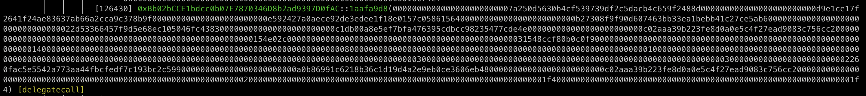 `cast Run` Does Not Decode Calldata For Library Delegate Call · Issue 5950 · Foundry Rs
