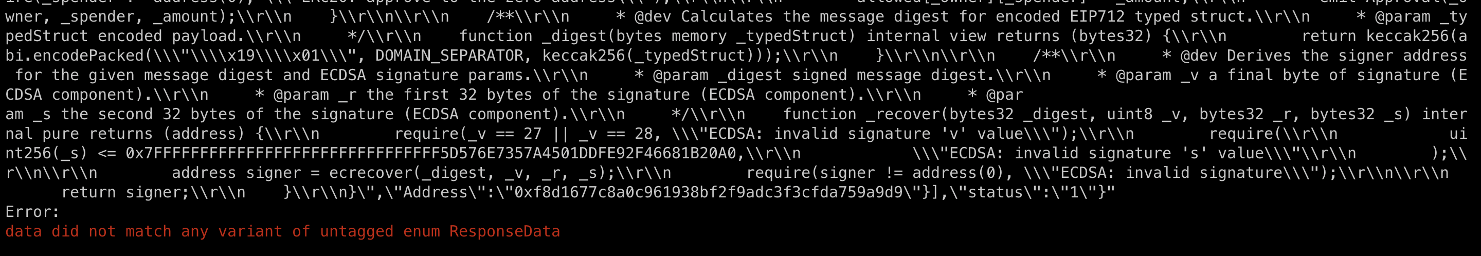 `cast interface` not working with gnosis chain · Issue #6133 · foundry-rs/foundry · GitHub