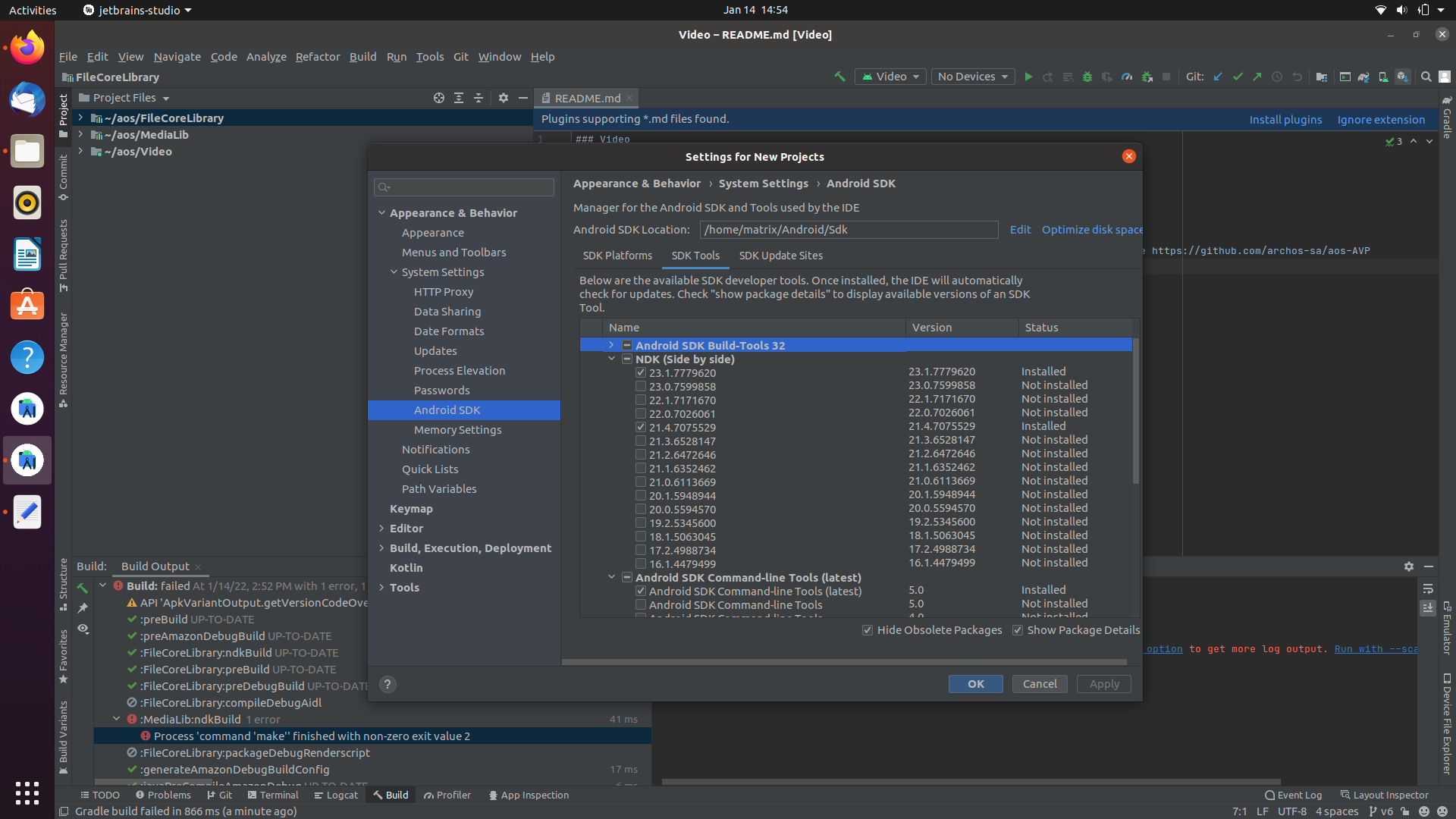 [Bug]: "Filecorelibrary" NDK build failure · Issue #524 · nova-video ...