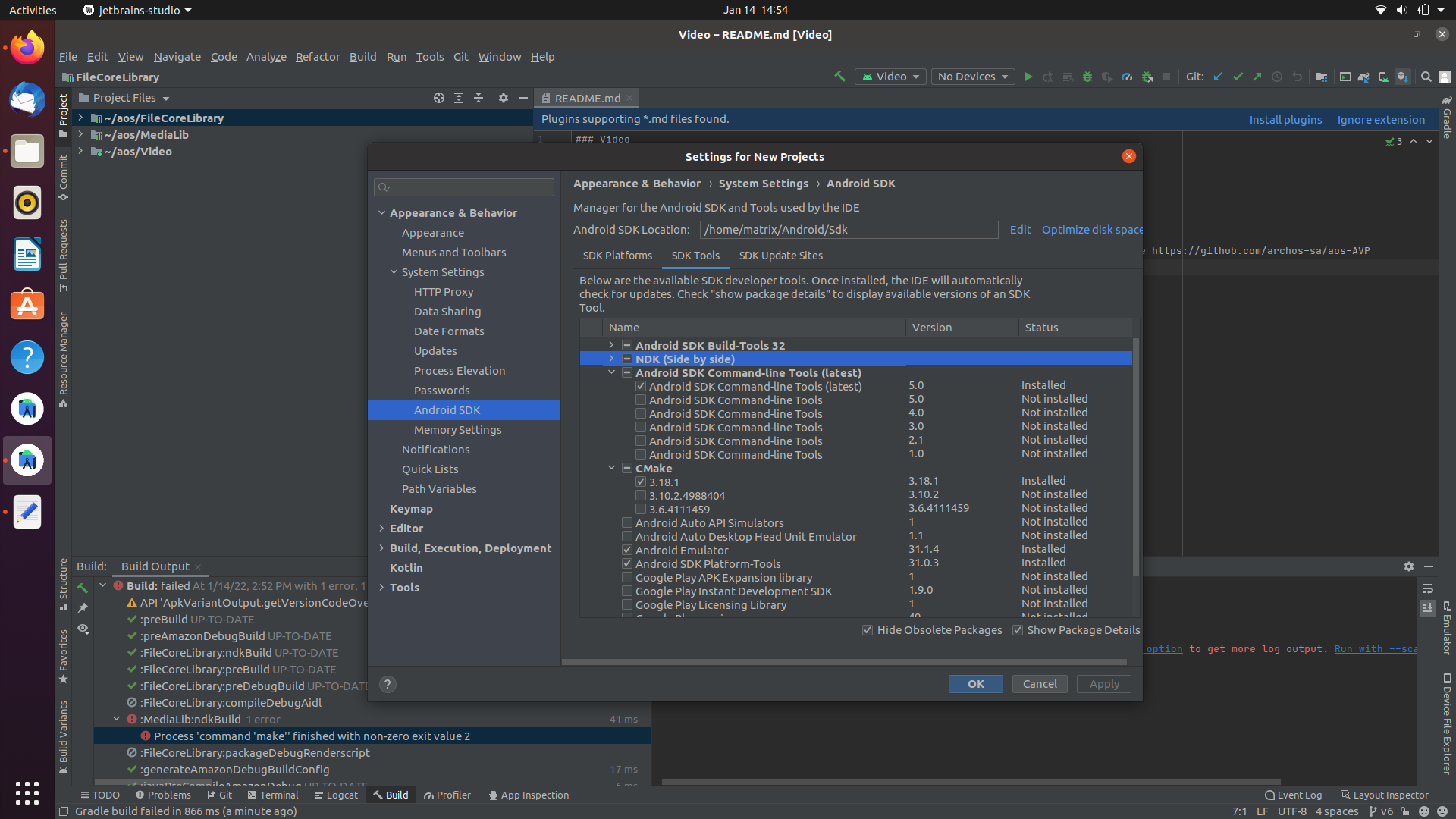 [Bug]: "Filecorelibrary" NDK build failure · Issue #524 · nova-video-player/aos-AVP · GitHub