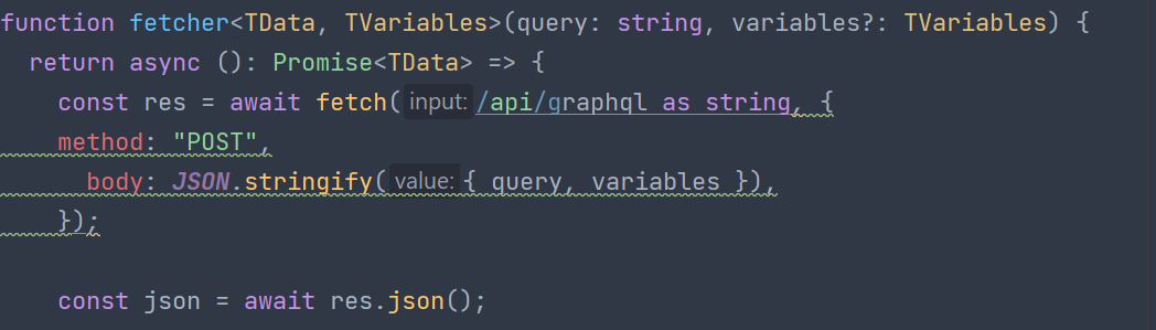 Fetcher endpoint is not inside doubles when using typescript-react-query · Issue #161 ...