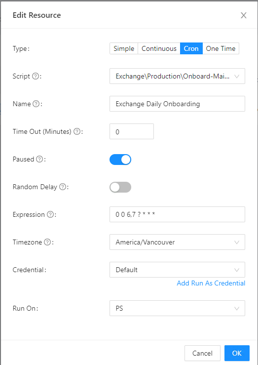 Cannot set Schedule Environment in Web UI · Issue #1382 · ironmansoftware/powershell-universal ...