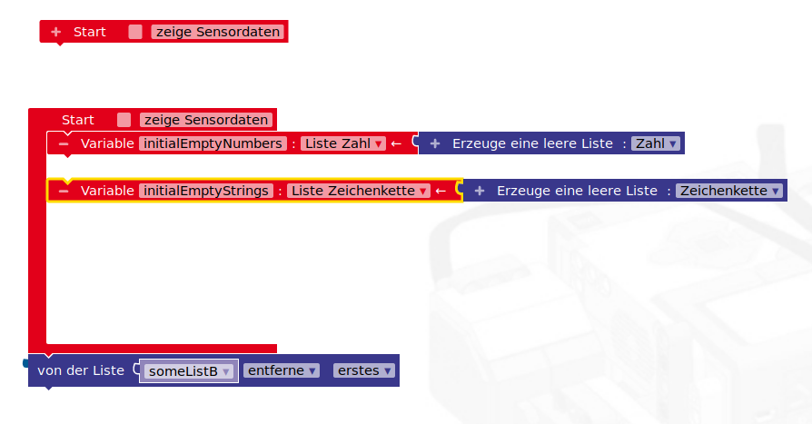 EV3: switching from list block 'get and remove' to 'remove' destroys workspace · Issue #216 ...