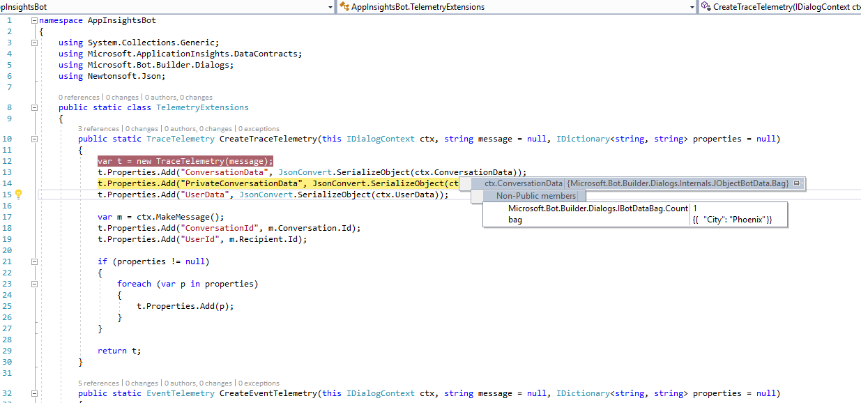 Serializing the context (and BotData items) doesn't work · Issue #2418 · microsoft/botframework ...